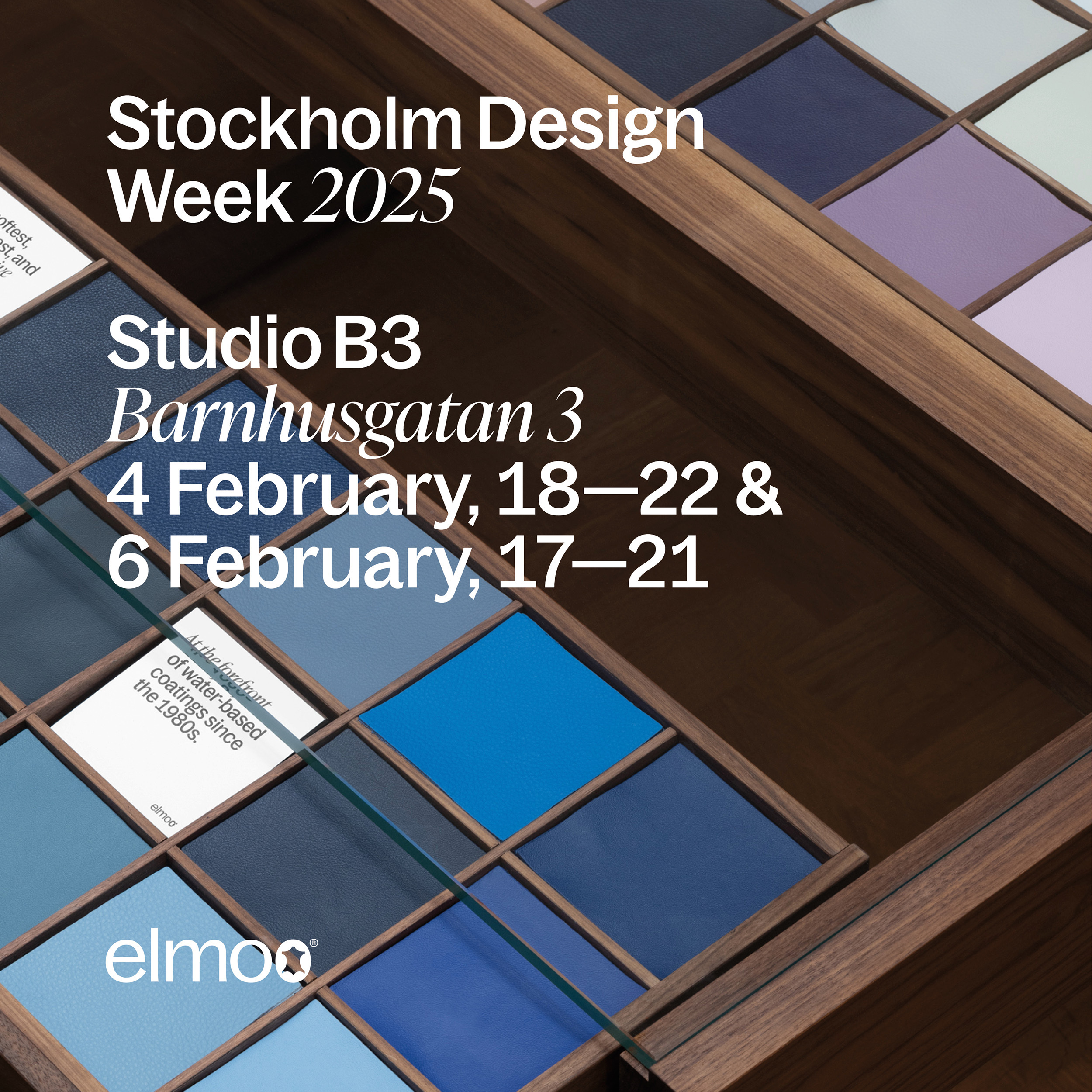 Come see us in Stockholm during the Design Week - Elmo